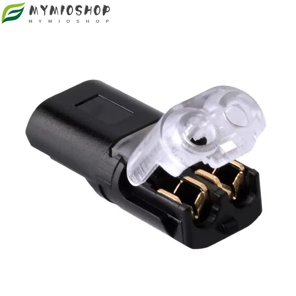 Mioshop Quick Terminal Block Waterproof With Locking Buckle Fast Plug Wire Connector Quick