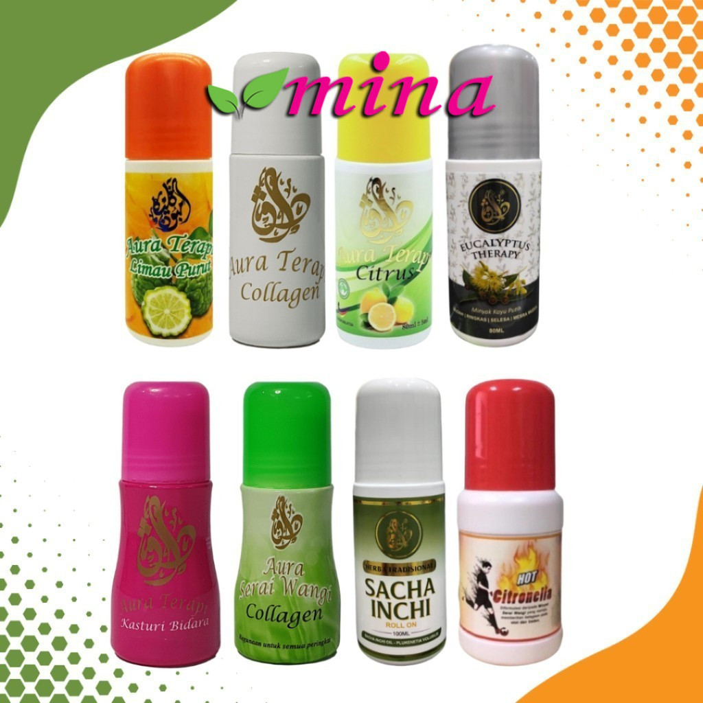 (Lulus KKM) AURA TERAPI GOLD Roll On Aromatherapy 100% ORI Embun Pagi ...