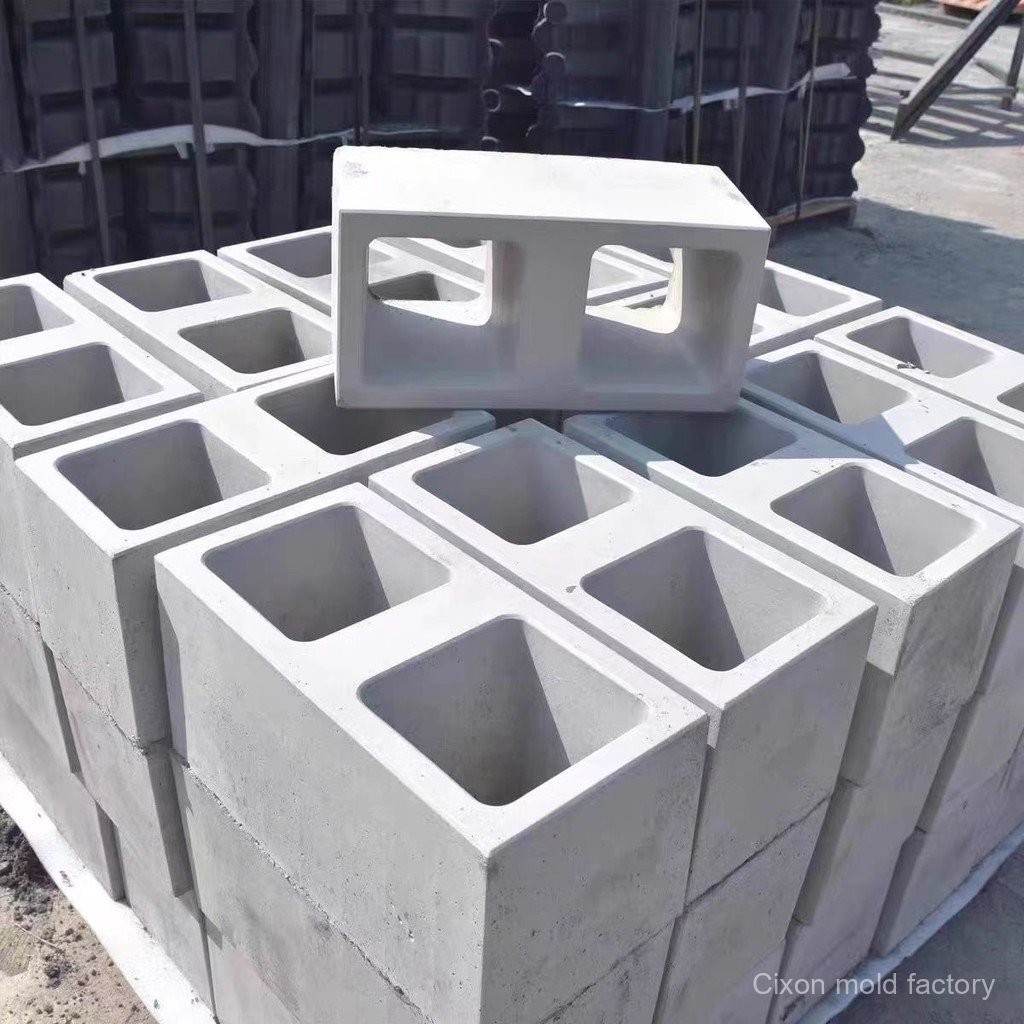 Lhxv 40 x 20 x 20 Double Hole Hollow Brick Cement Mold Influencer ...