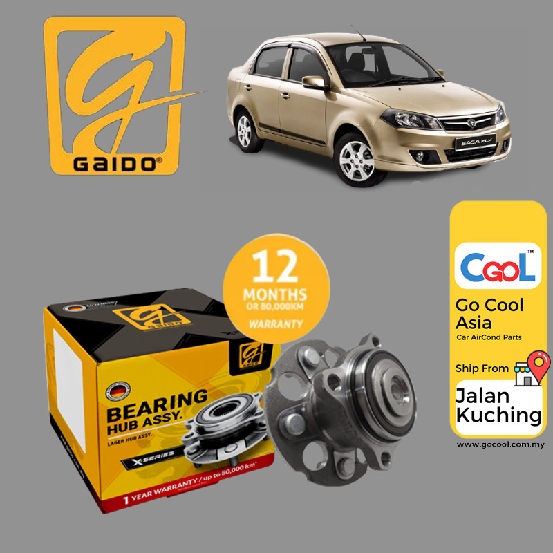Gaido X-Series Rear Wheel Bearing Hub - Proton Saga FLX ( 1Year ...