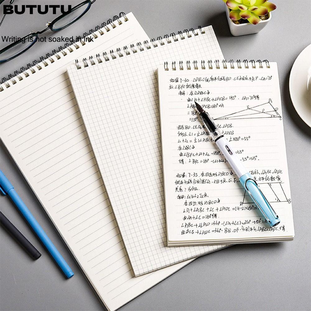 BUTUTU Coil Notebook, Flip-up Type a4/A5/B5 Journal Diary Book ...