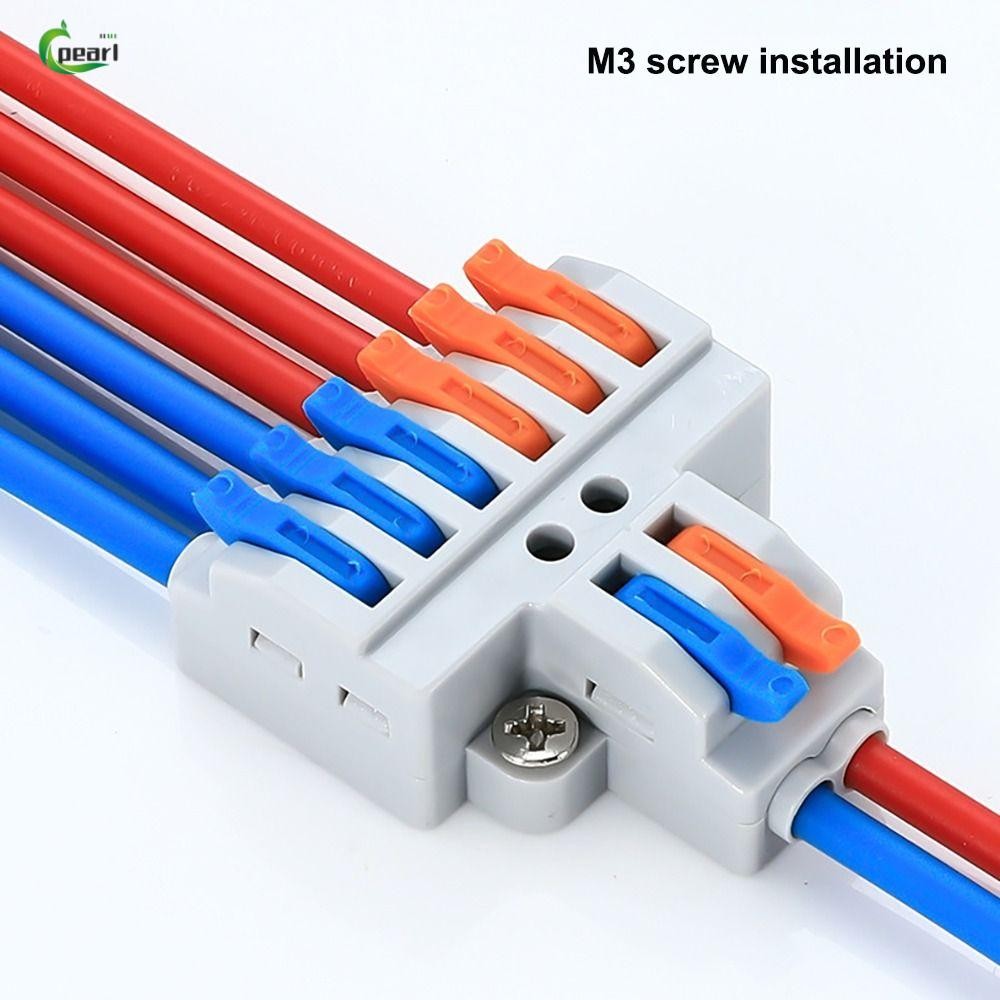 PEARL Quick Terminal Block, Universal Compact Mini Wire Connector ...