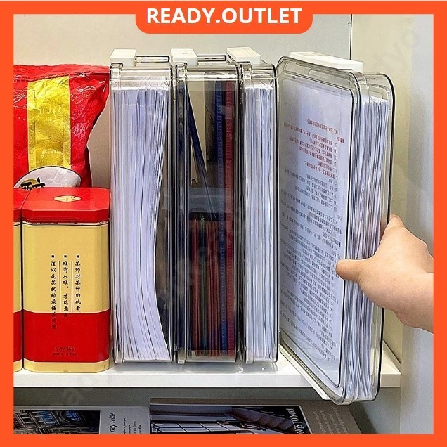 Storage Rack Box Holder Stackable Large Capacity Storage Box A4 Paper ...