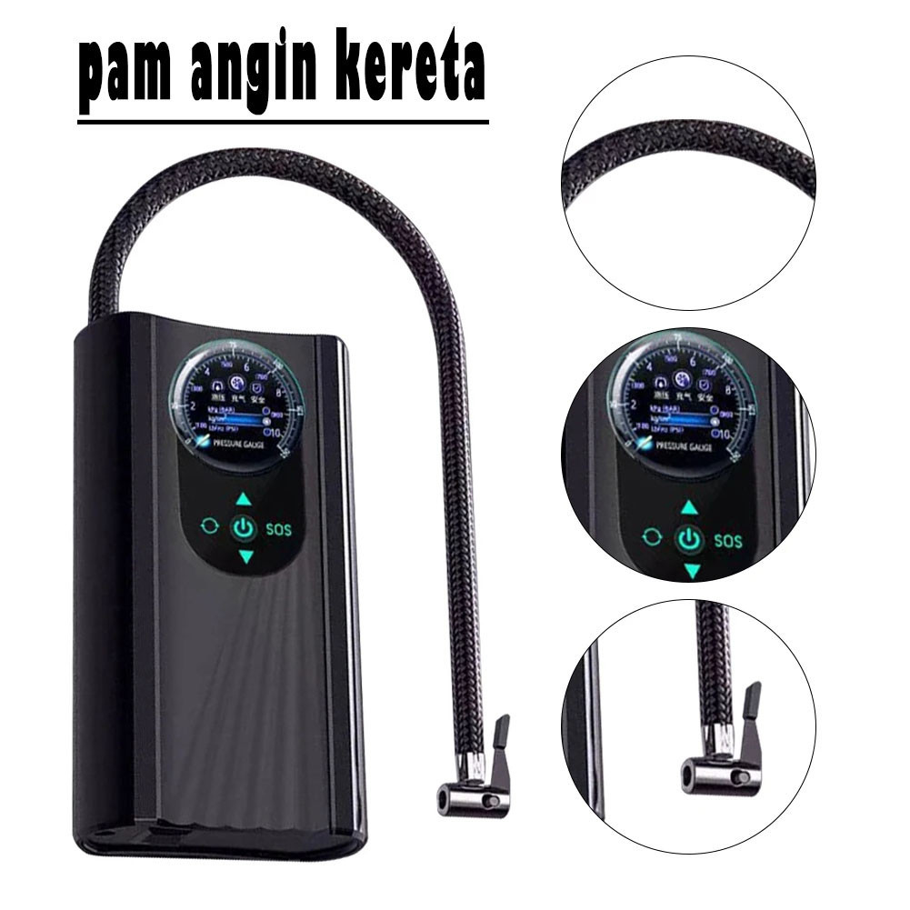 Palam Pemetik Rokok Pemampat Tayar Kereta Pemampat Udara Mudah Alih Pam ...