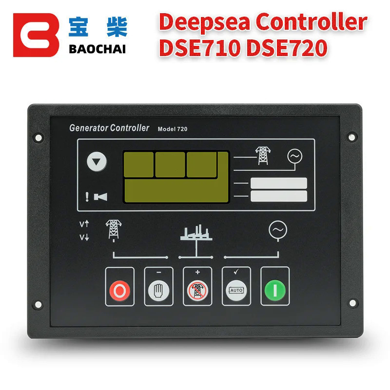 Generator Automatic Control Module Deepsea LCD Controller DSE710 DSE720 ...