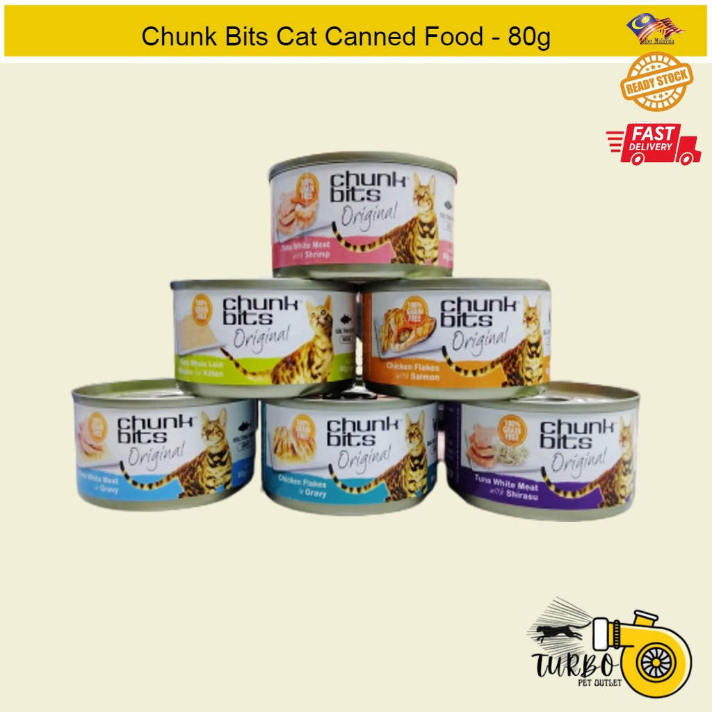 Chunkbits Cat Canned Food Grain Free 80g | Shopee Malaysia