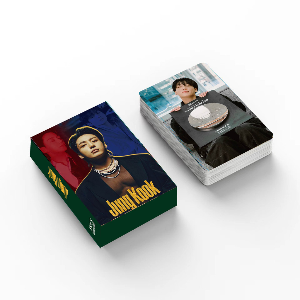 55pcs JUNG KOOK GOLDEN Photocards V FRI(END)S Solo Kim Tae Hyung Lomo ...