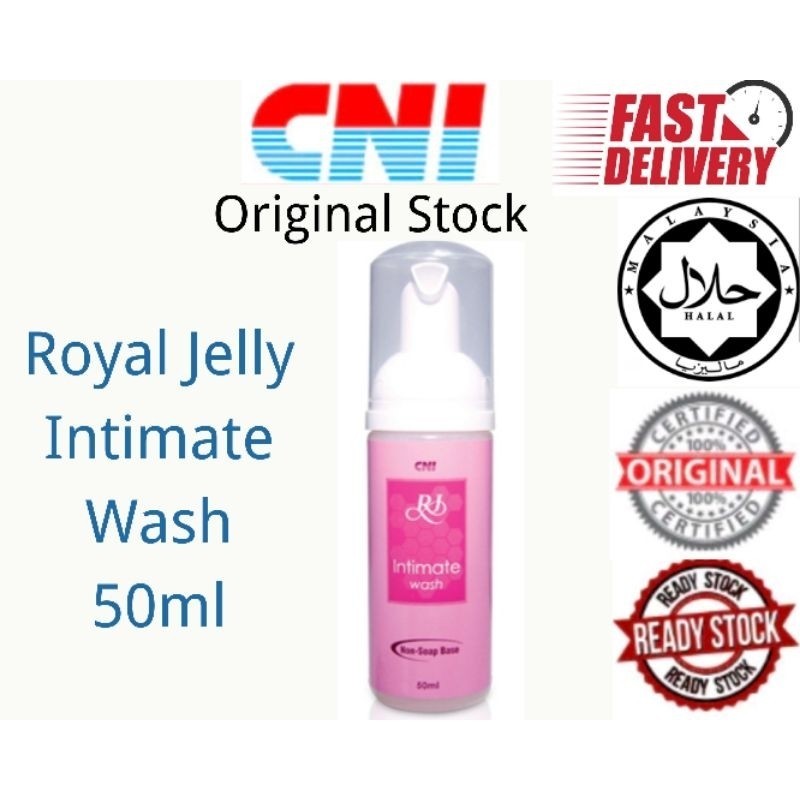 CNI RJ Intimate Wash (50ml) - Soap-free, Mild Formulation for Daily ...