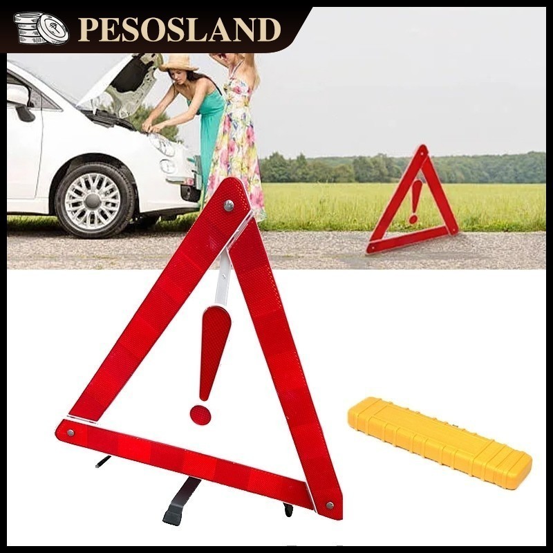 Car Early Warning Device Signage Safety Warning Sign Emergency Road ...