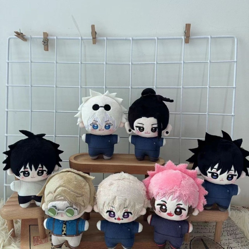 Jujutsu Kaisen Plush 10cm Printing Starfish Doll Gojo Geto Toge Inumaki ...