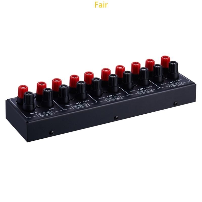 Fair 1 In 4 Out Amplifier Losslessly Sound Distribution Splitter Panel ...