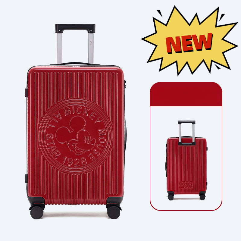 Graby2024 Disney Luggage Railing Case Mickey Travel Boarding Case ...