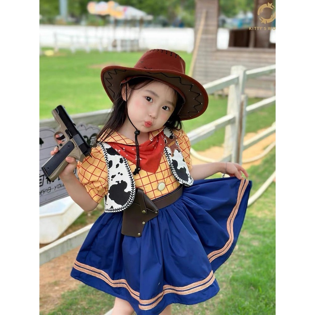Children's Woody cos clothes Western cowboy police officer Toy Story ...