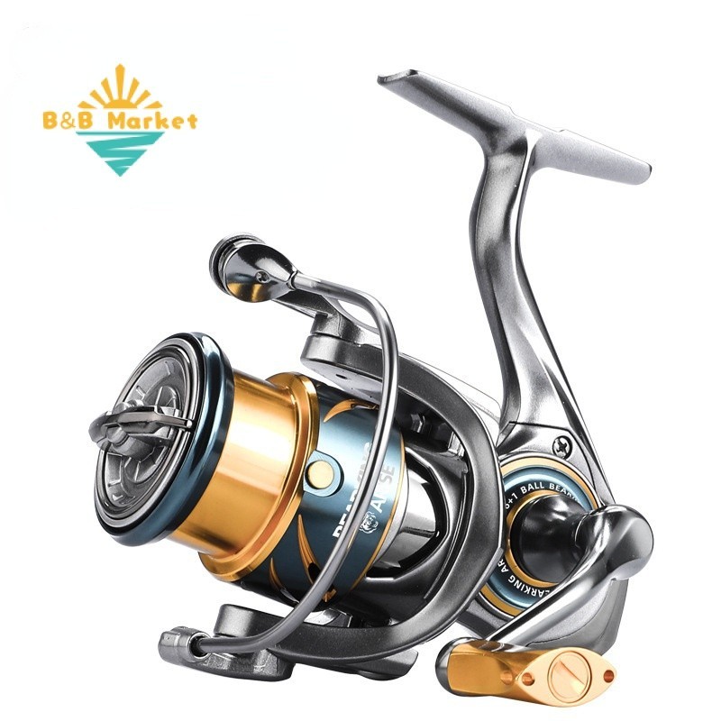 Daiwa New 15Kg Max Drag Power Spinning Wheel Fishing Coil Shallow Spool ...