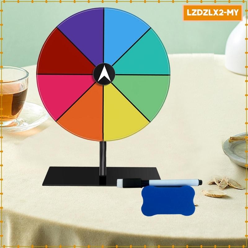[Loviver] Prize Turntable Set,Lucky Draw Roulette Wheel,Erasable Pen ...