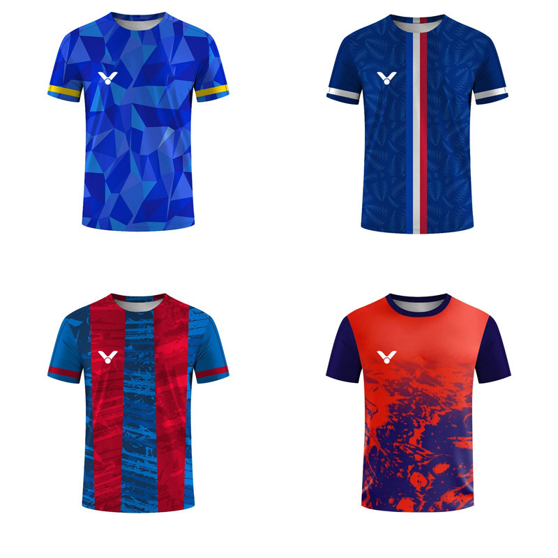 2024 launches VICTOR men's breathable sportswear with printed design ...