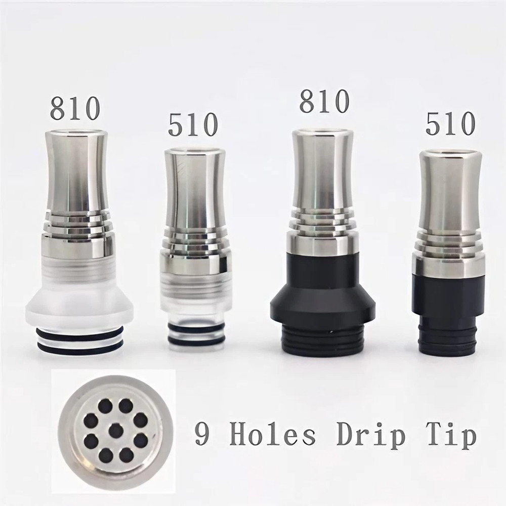 9 Holes 810 510 Long Drip Stainless Steel POM Prevent Split Flow ...