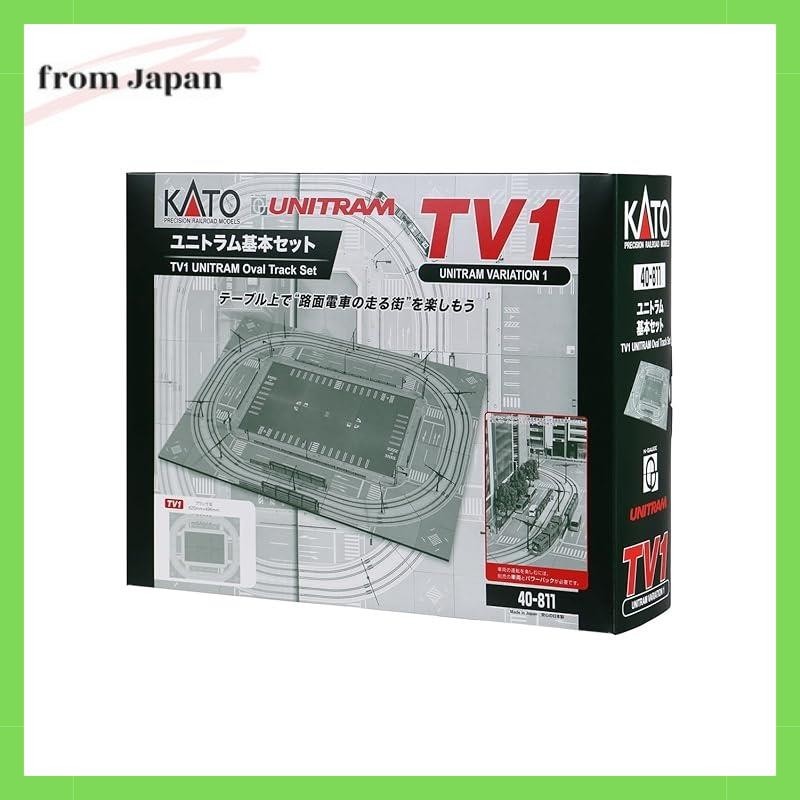 KATO N Gauge TV1 Unitram Basic Set 40-811 Model Train Rail Set | Shopee ...