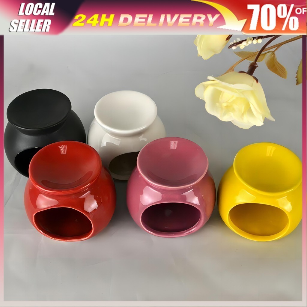 Aroma Candle Burner Mini Holder Ceramic Crafts Mini Candle Burner ...