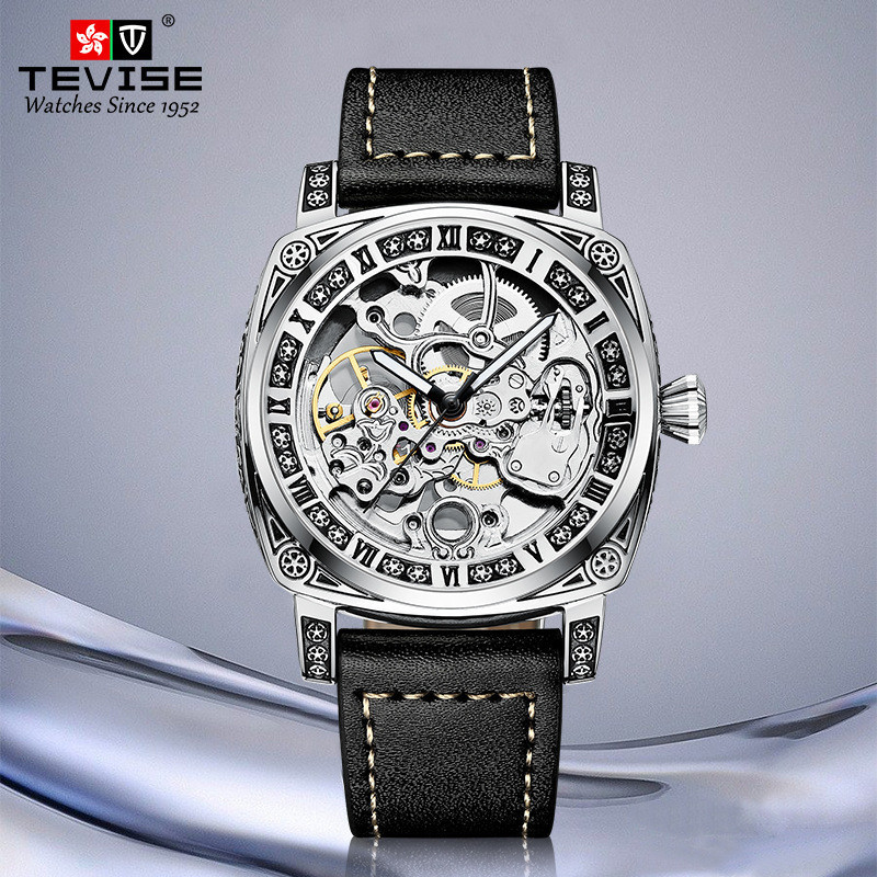 Tevise Watch T894 Two-Way Movement Fully Automatic Mechanical ...