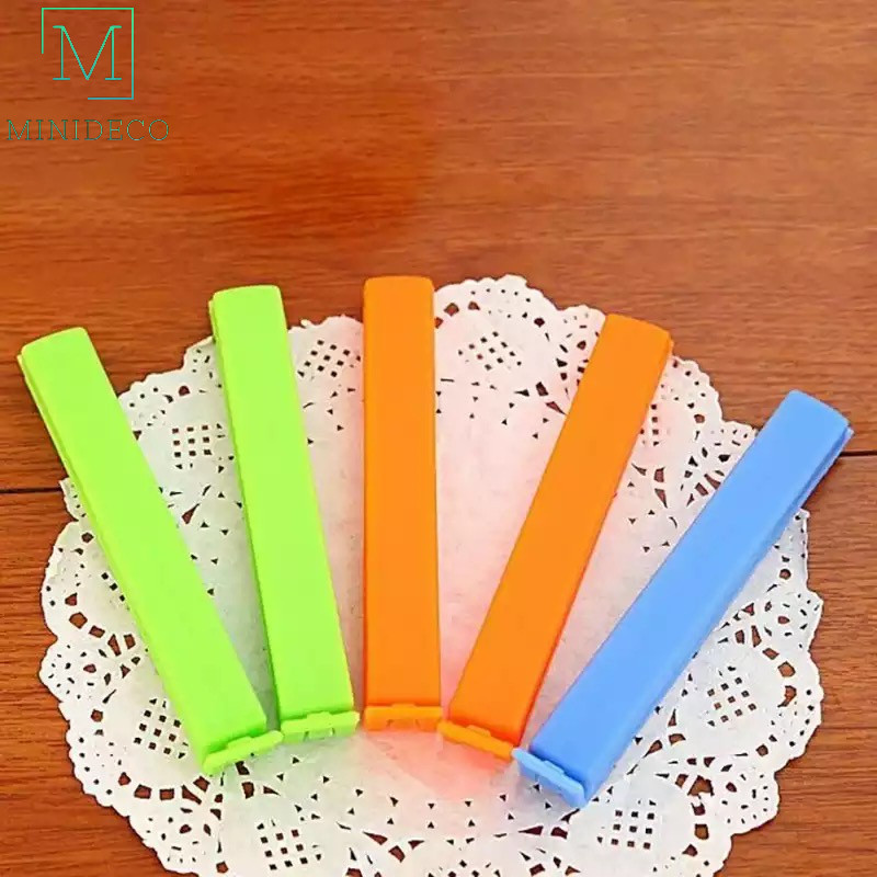 5PCS FOOD CLIP Portable Storage Food Snack Seal Sealing Bag Clips ...