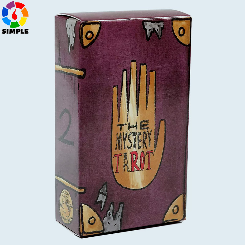 The Mystery Tarot Card Deck Gravity Falls Inspired 78 Card Deck Witchy Beginner Tarot | Shopee ...