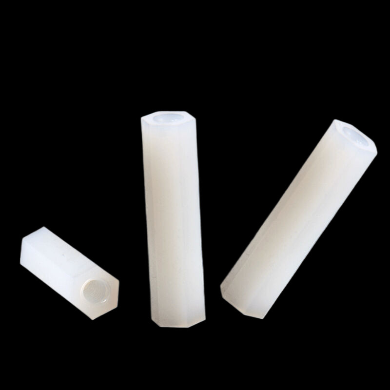 [BFG] Nylon Column Flat Head Hexagonal Dual-Pass Stud M2.5M3M4M5 ...