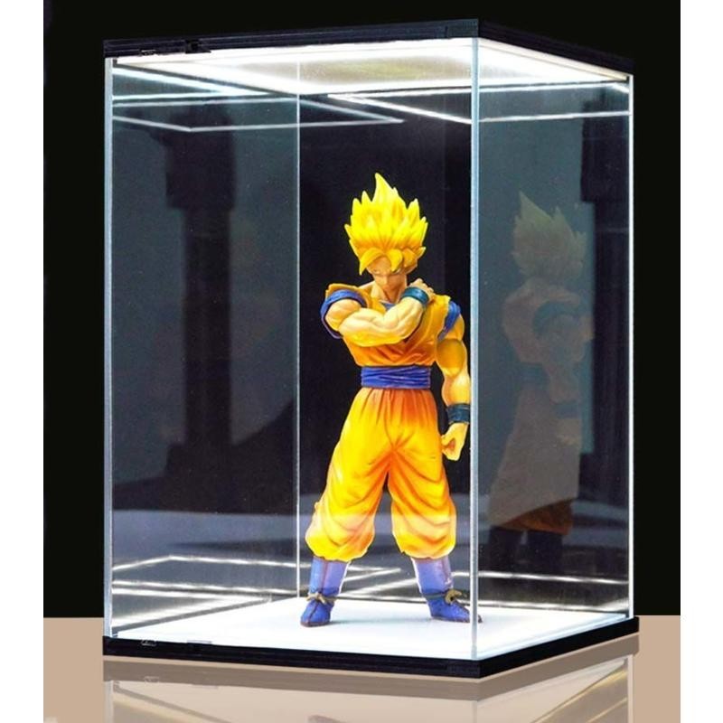 Acrylic Transparent Display Box with Light Figure-Made Luminous Display ...
