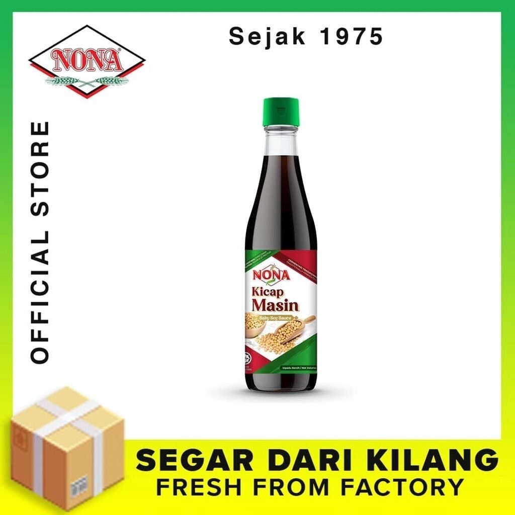 Nona Kicap Masin 325ml ( Halal , Segar dari kilang ) | Shopee Malaysia