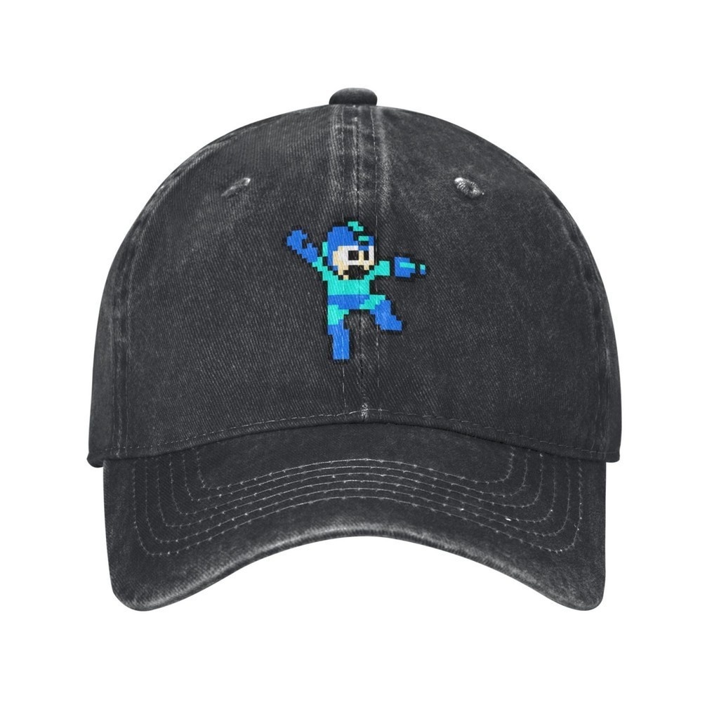 Rockman Megaman 8 Bit Nes Hipster Cool Cowboy Hat | Shopee Malaysia