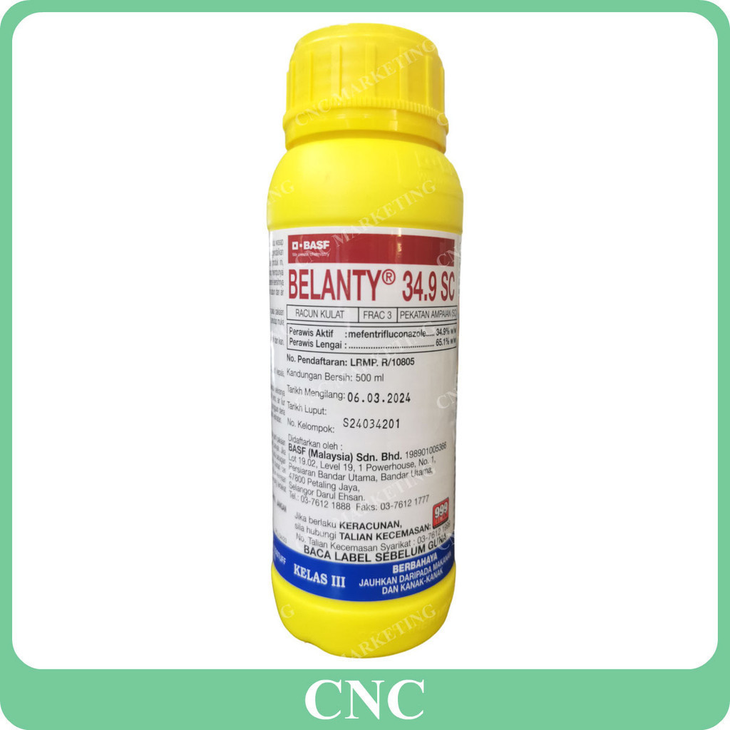 500ML Belanty 34.9 SC BASF New 新 菌药 Fungicide Racun Kulat ...
