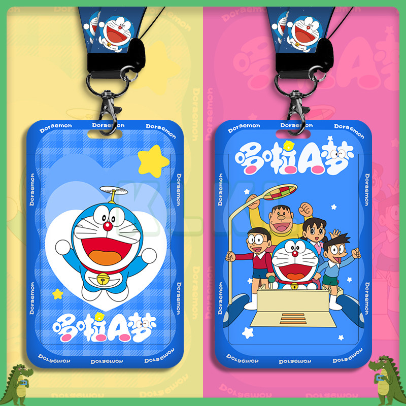 Klkl Necklace Card Lanyard Bca Card Holder 2-sided Id Card Holder ...