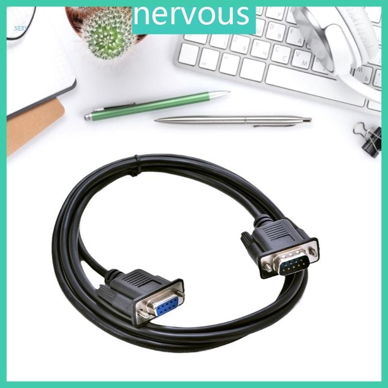 NERV DB9Pin Female to DB9in Male RS232 Connector Line DB9Pin Serial Port Programming Cable for ...