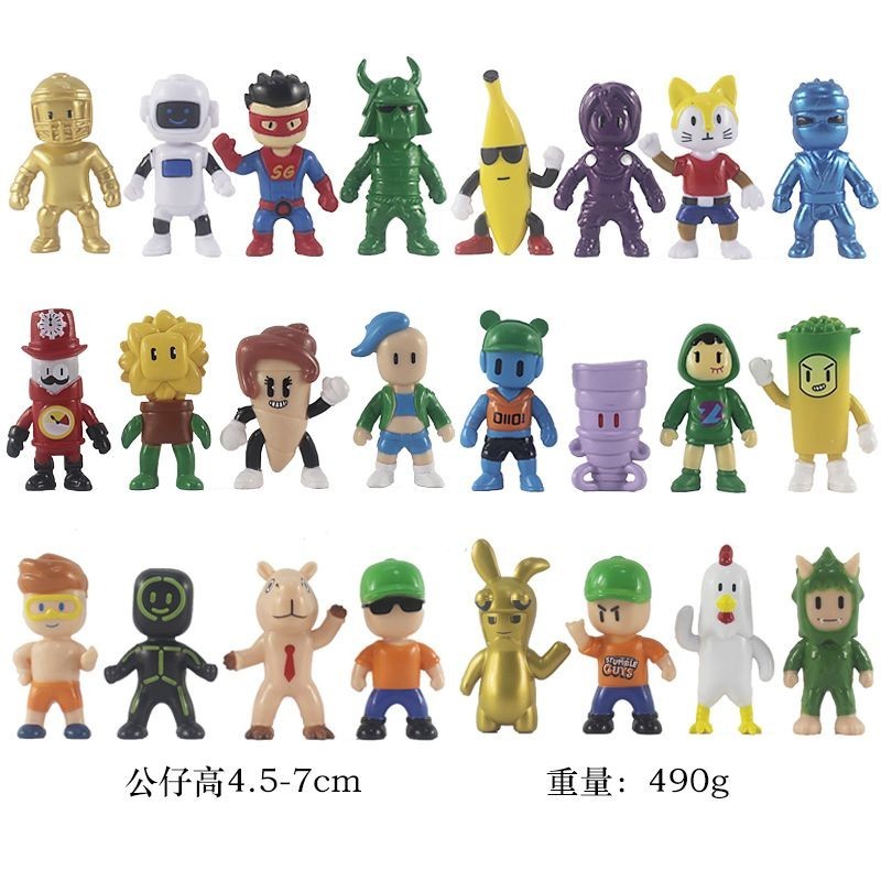 10cm Falling Collision Guy Game Figure-Made Merchandise Model Doll ...