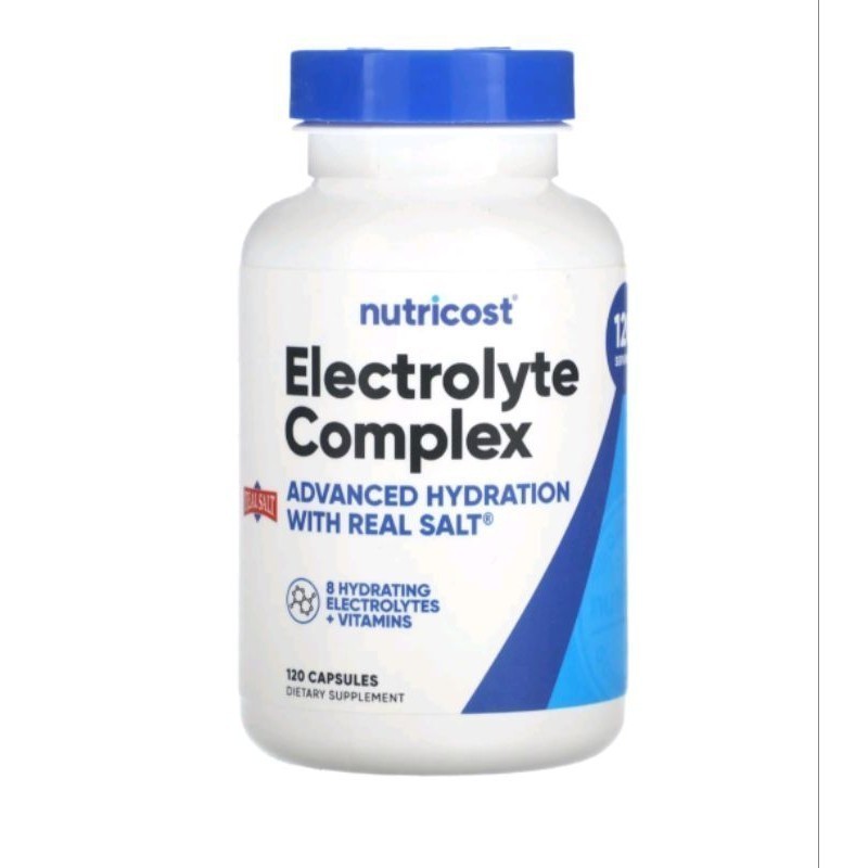 Nutricost, Electrolyte Complex, 120 Capsules | Shopee Malaysia