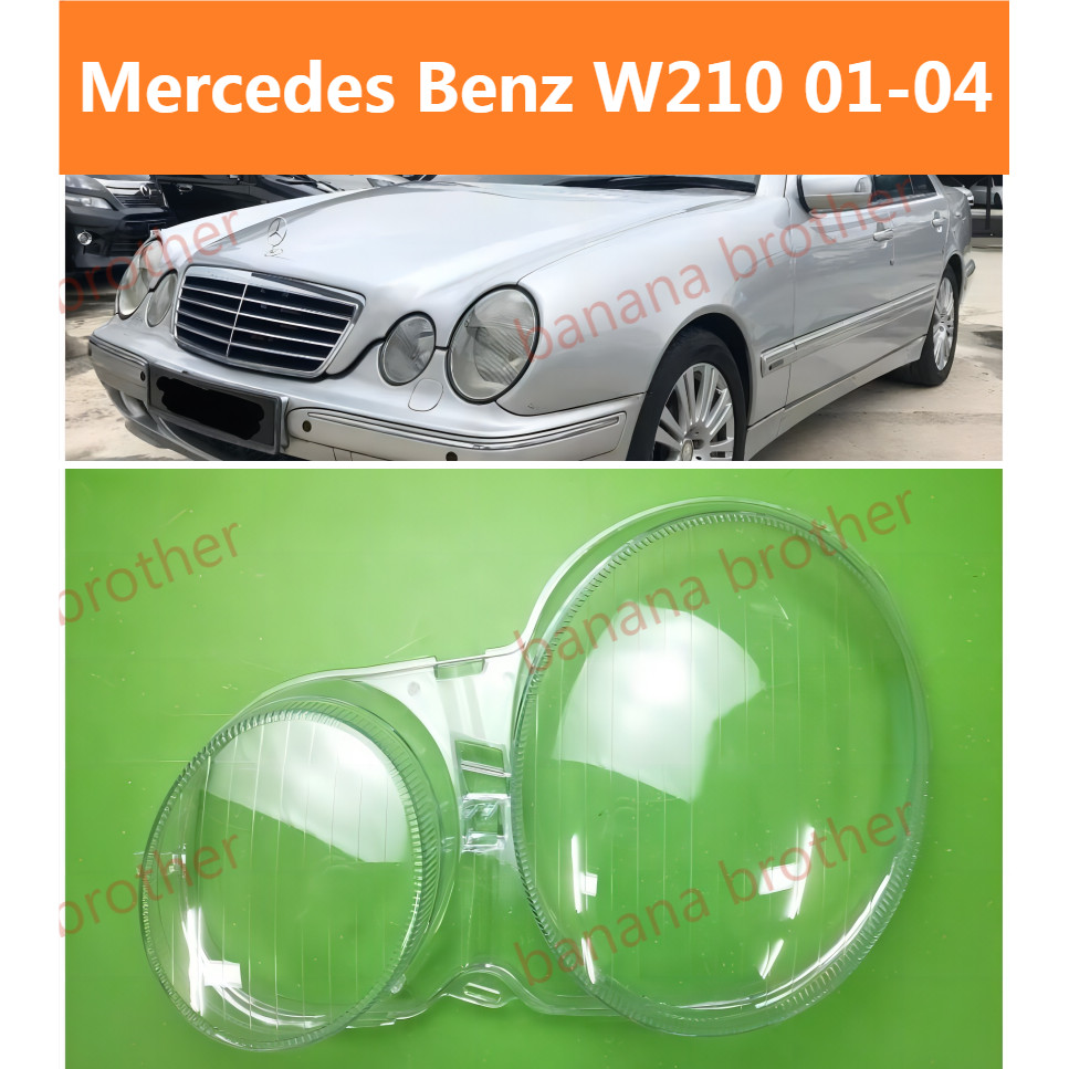 Mercedes Benz E-class W210 2002-2004 headlamp cover headlight cover ...