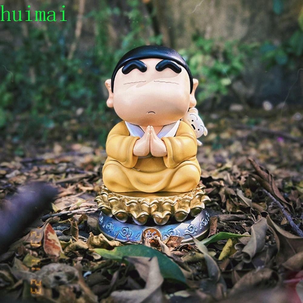 HUIMAI Crayon Shin-chan Anime Figure, Cos Sakyamuni Model Doll Shin ...