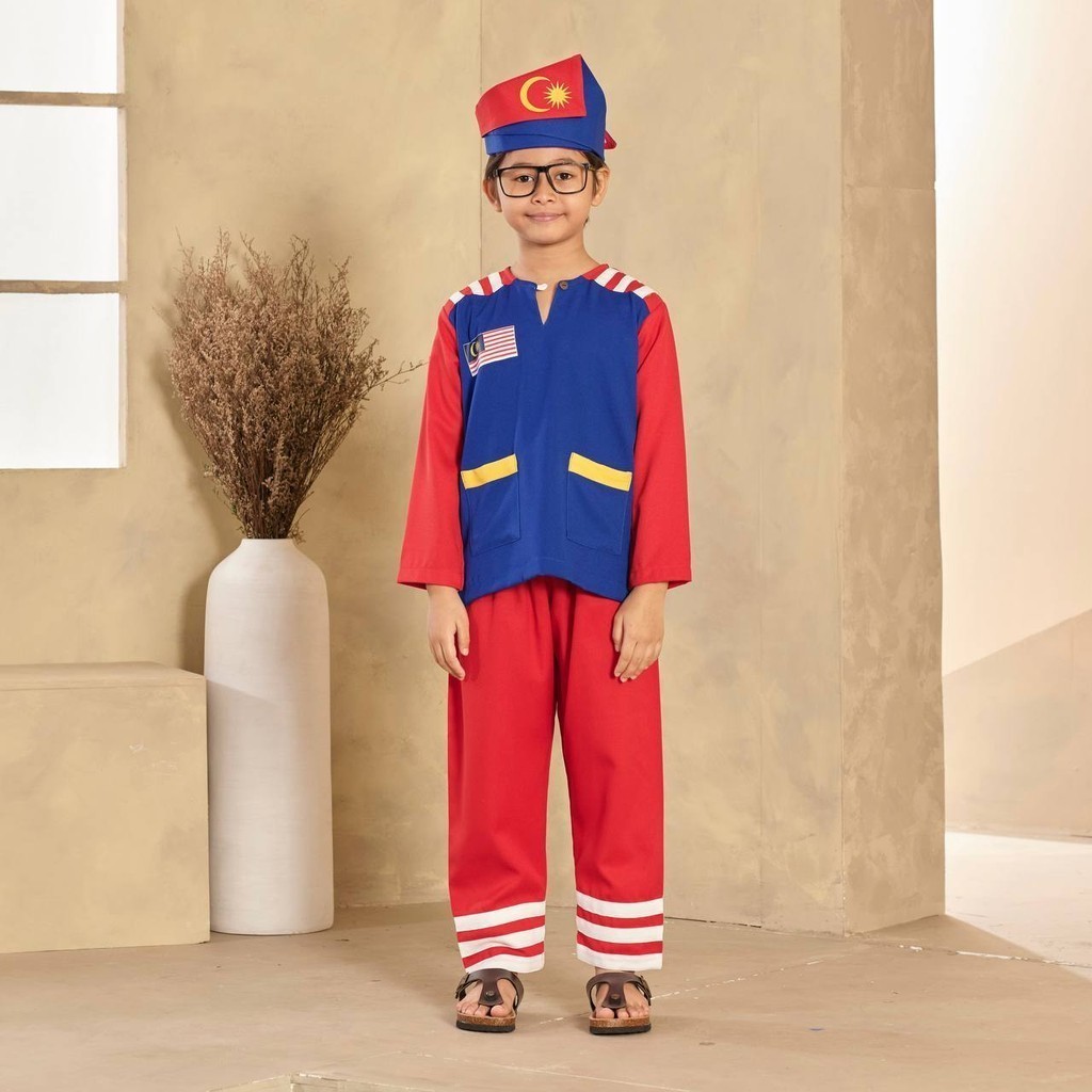 MERDEKA SET - MANSUR SHAH ~ custome set baju merdeka kanak-kanak 1 ...