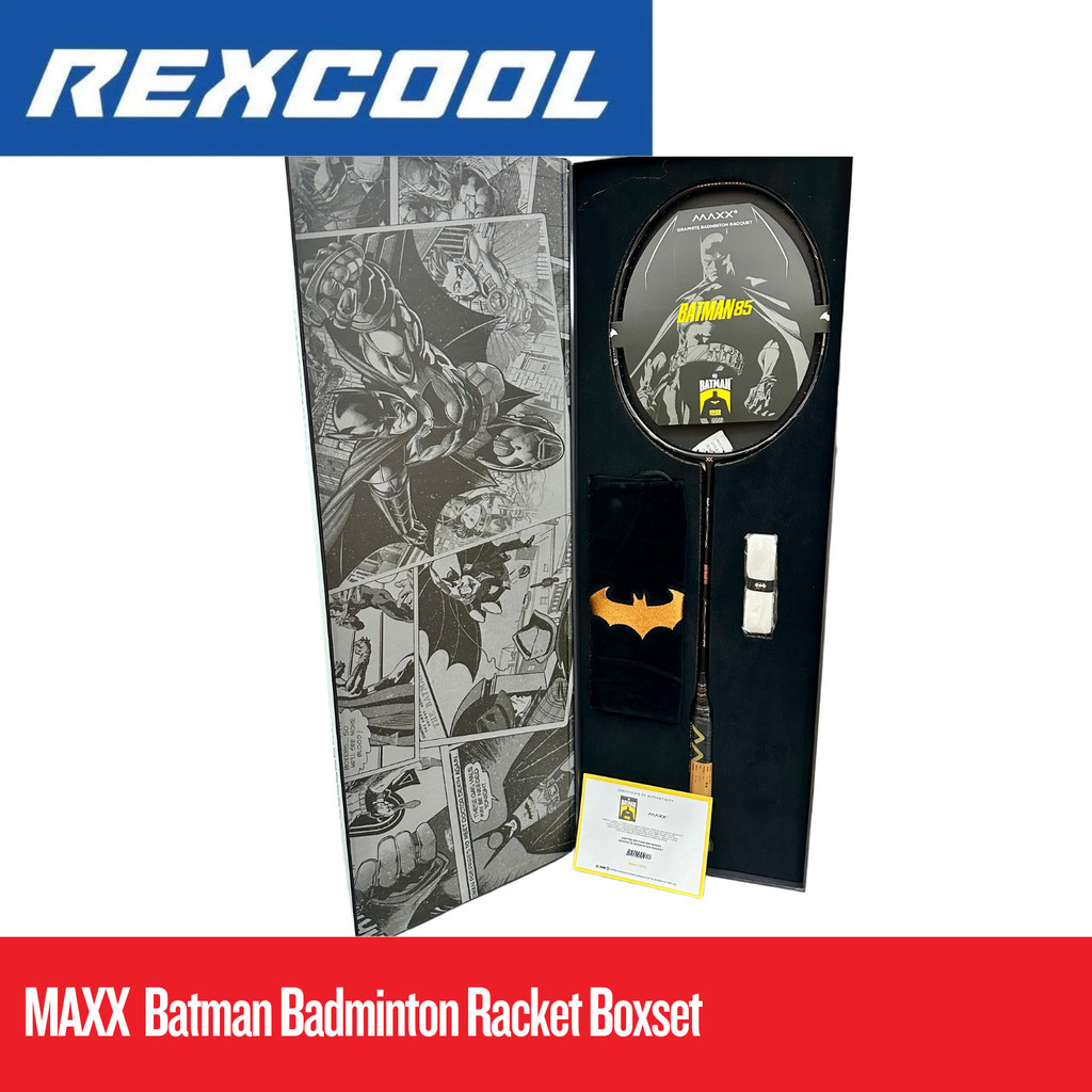 MAXX Batman Badminton Racket Box Set | Shopee Malaysia