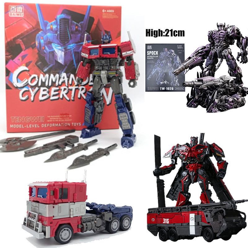 Transformers Cybertron Optimus Prime Shockwave Megatron Ironhide ...