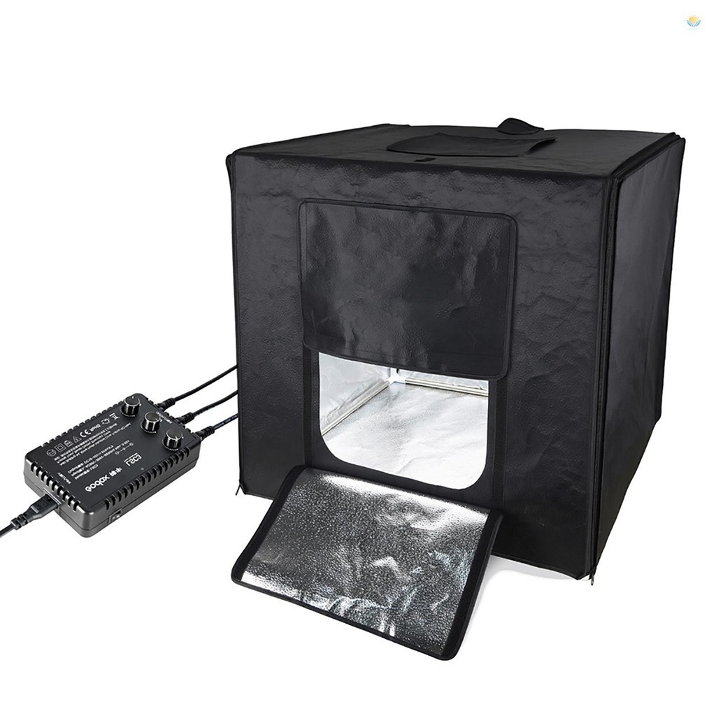 80*80*80cm LED Mini Photography Studio Shooting Tent Softbox with 3pcs ...