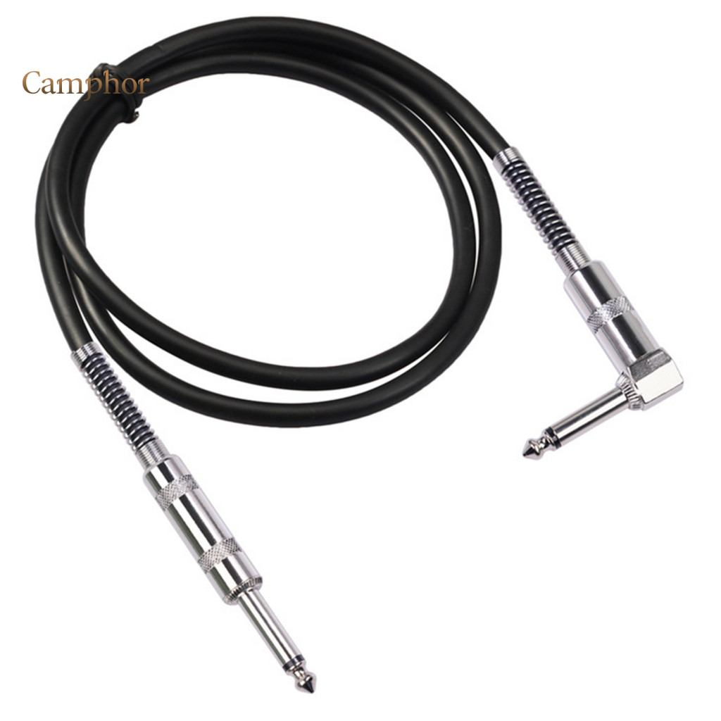 camphor 90 Degree Electric Guitar Audio Cable Musical Instruments ...