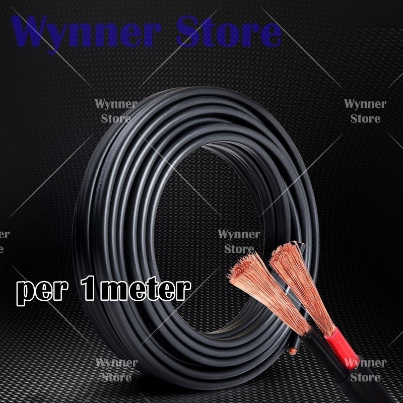 Wynner Store Wire 1 Meter Black Colour Wayar Hitam 1 Meter (Wire per 1 ...