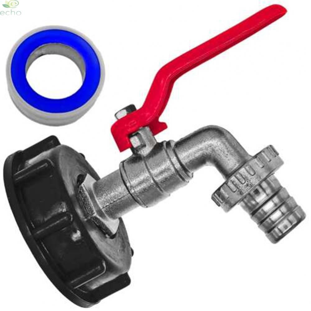 Premium Alloy Rain Garden Tank Lid Adapter Cap Faucet Outlet Tap for ...