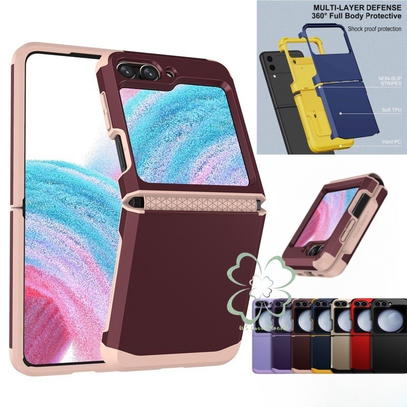 Armor Grade Heavy Duty Shockproof Flip Case Samsung Galaxy Z Flip 6 Z ...
