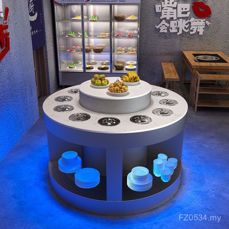 Small Material Table Haidilao Self-Service Commercial Dipping Seasoning ...