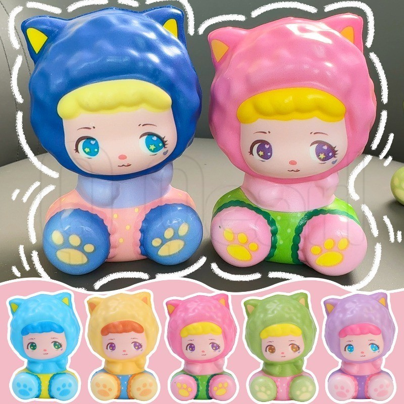 Baby Three Slow Rebound Toy - PU Squishy Dolls Toy - Slow Rising ...