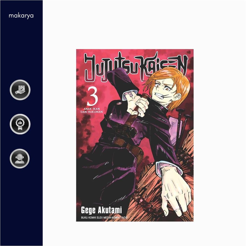 Comic Jujutsu Kaisen 03 (Gege Akutami) | Shopee Malaysia