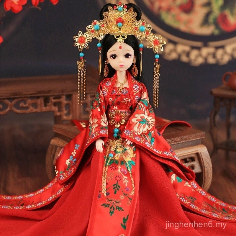 Princess Andy Hanfu Chinese Style Ancient Costume Antique Doll Toy Girl ...