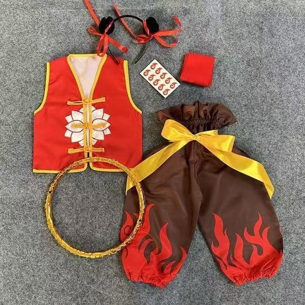 [In One Week 1,000+People Fighting Orders] Nezha Demon Boy Costume ...